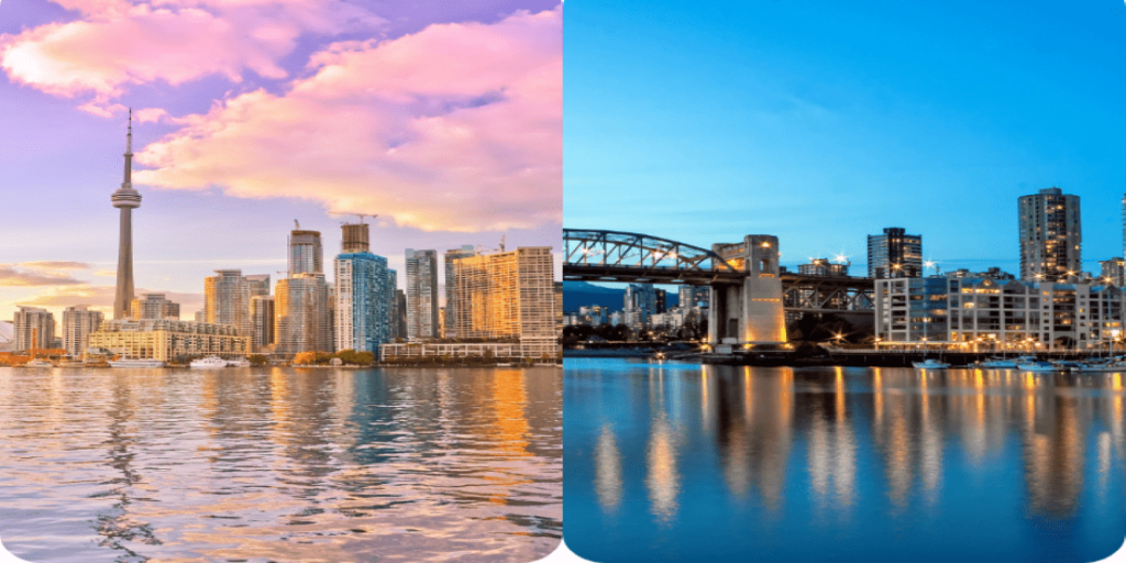 Toronto vs Vancouver : Which Canadian City is Better To Live?